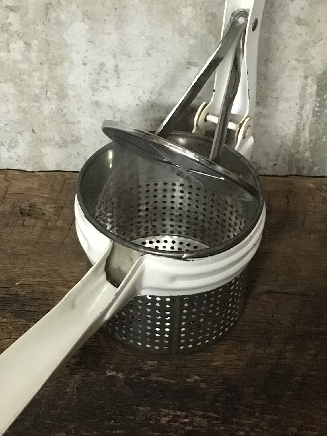 Potato Masher Industrial Masher Metal Masher Food Strainer - Etsy