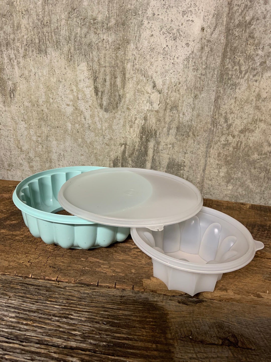 Tupperware Jello Mold, Vintage Jello Mold, Mint Green, Jell N Serve ...