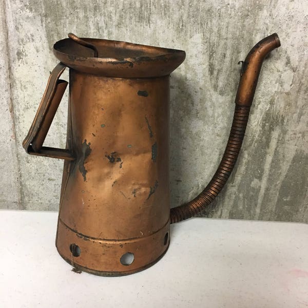 Copper Oil Can - Etsy