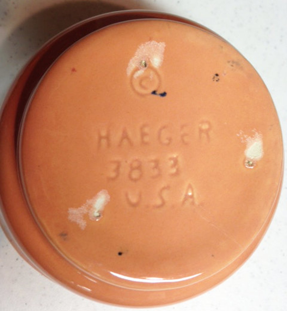 Haeger Pottery Coral Bowl Haeger Pottery 6 3833 | Etsy