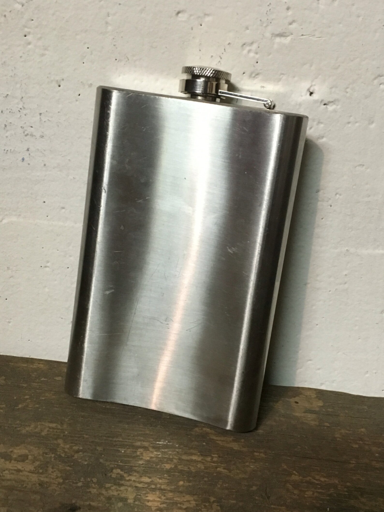 Silver Flask Jon Q Wright Fish Art Stainless Steel Flask - Etsy