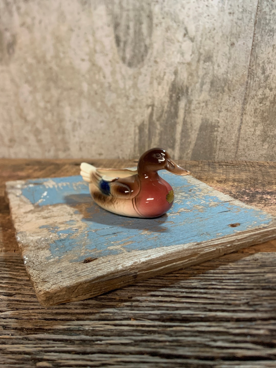 Ceramic Duck Planter, Mallard Duck, Vintage Ceramics, Duck Figurine ...