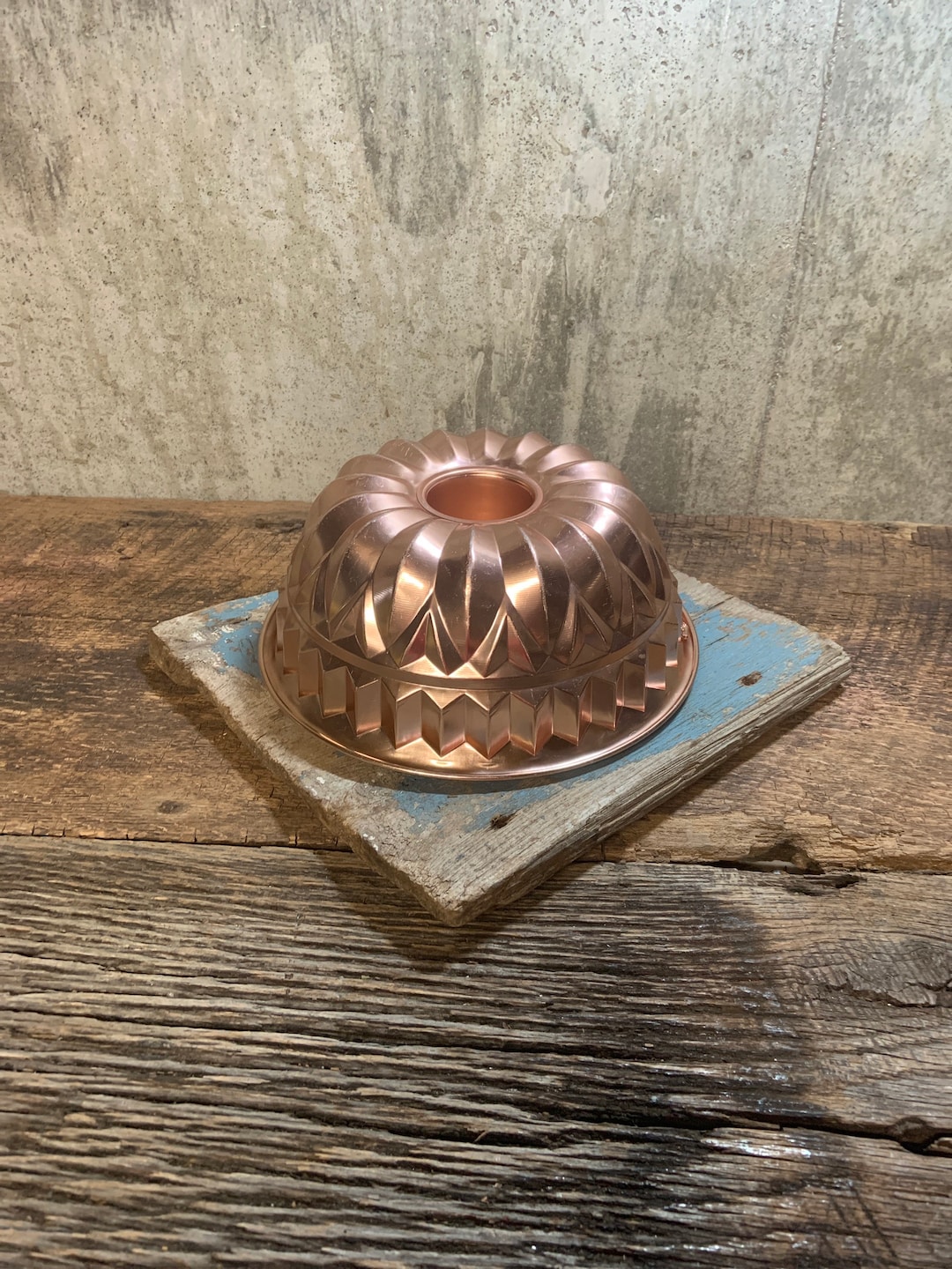 Copper Tube Mold,copper Angel Food Pan, Copper Jello Mold,copper Pan ...