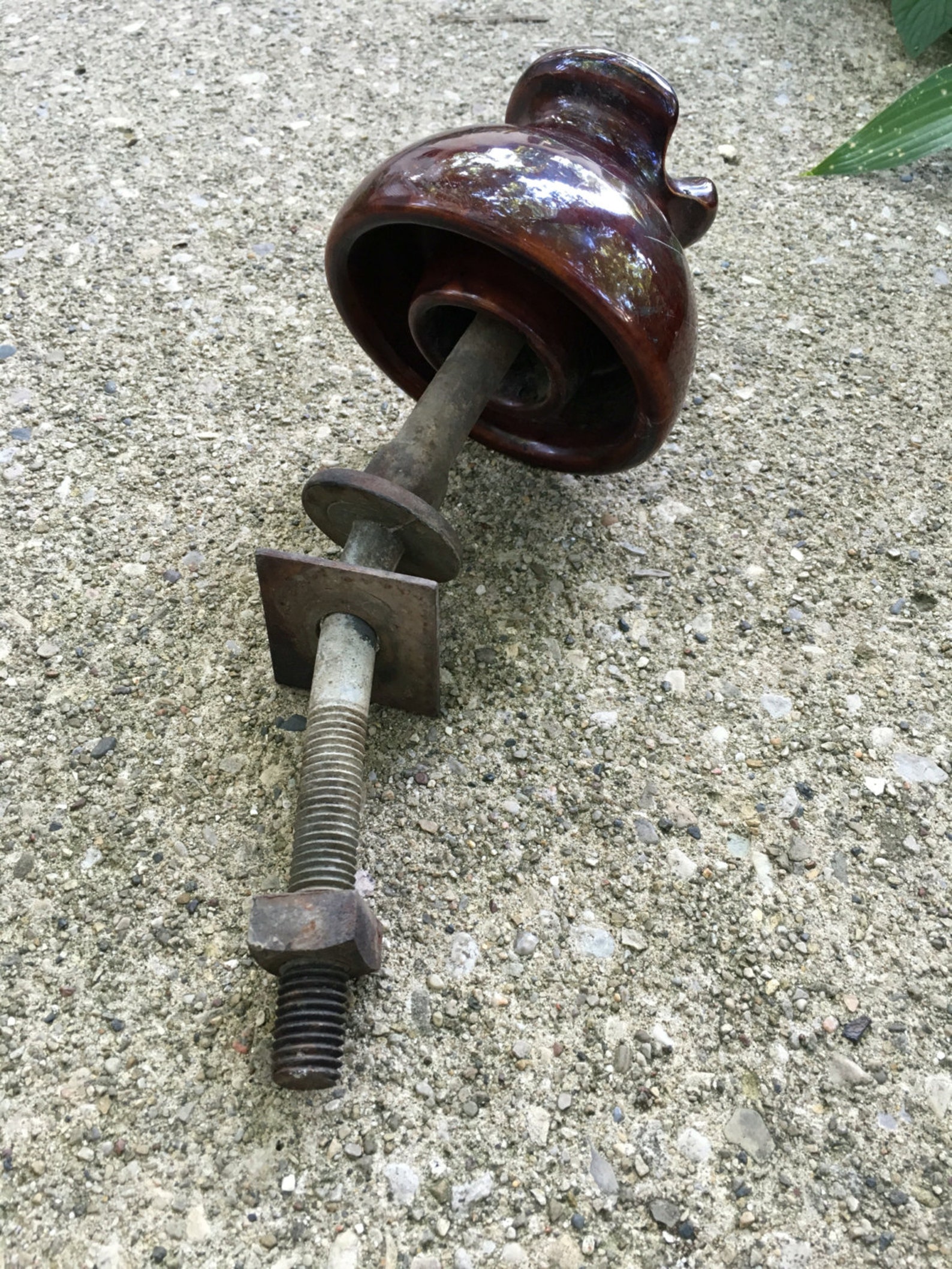 Ceramic Insulator Xlarge Insulator Brown Insulator DIY - Etsy