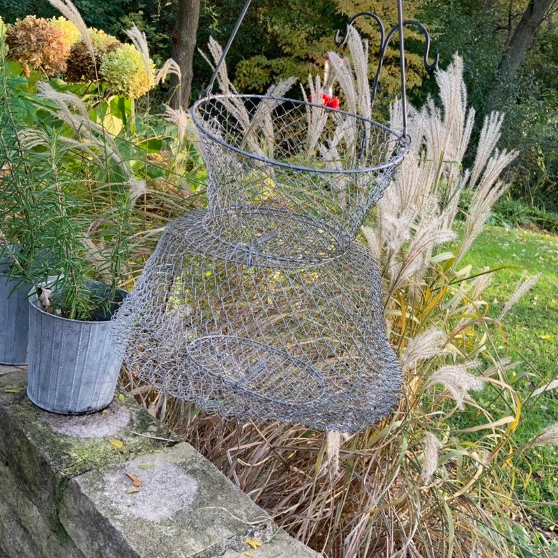 Metal Fishing Basket - Etsy