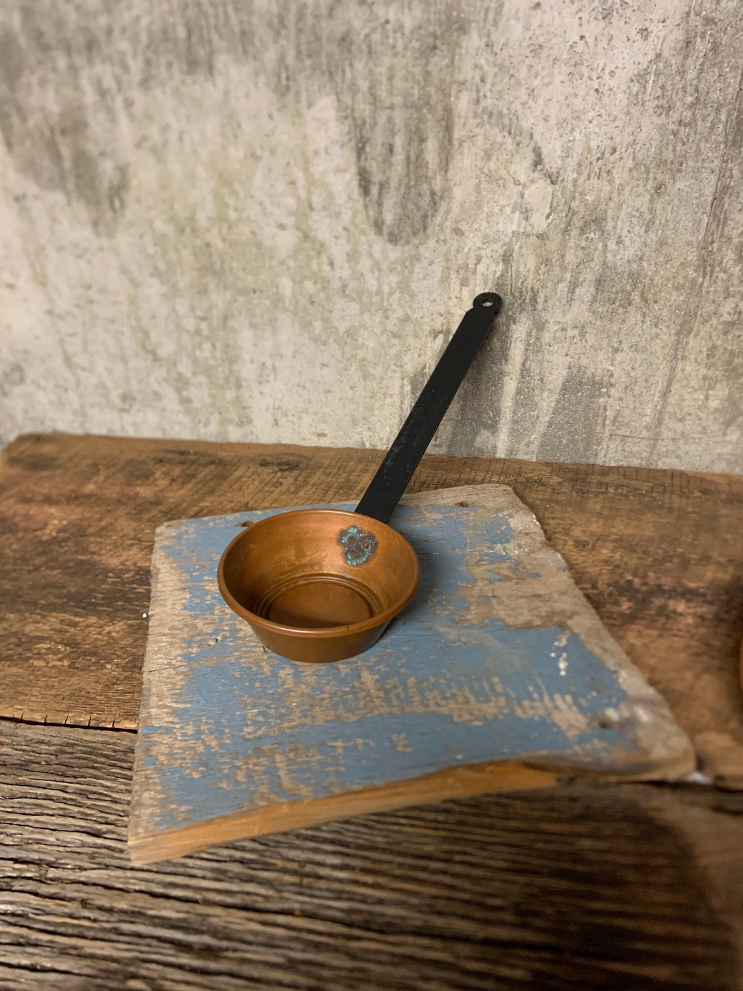 Copper Ladle, Water Dipper, Soup Ladle, Colonial Decor, Vintage Ladle ...