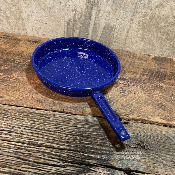 Blue Speckled Pans - Etsy