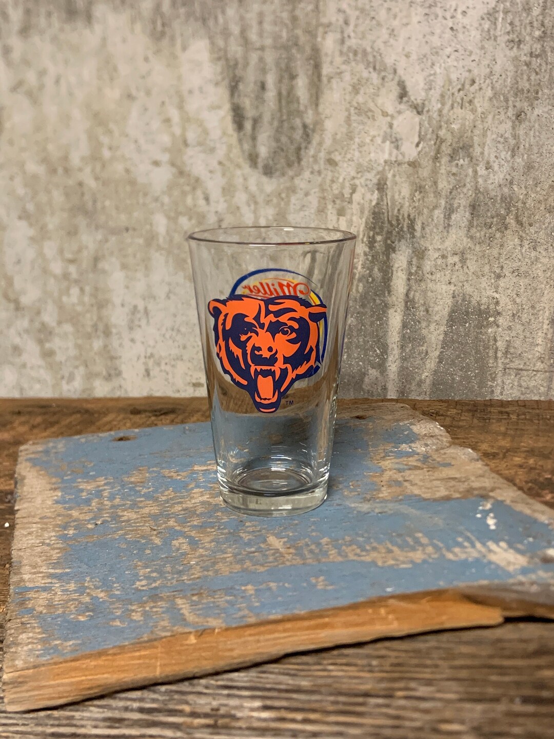 Chicago Bears, Bears Beer Glass, Bears Pint Glass, Sports Glass,nfl ...