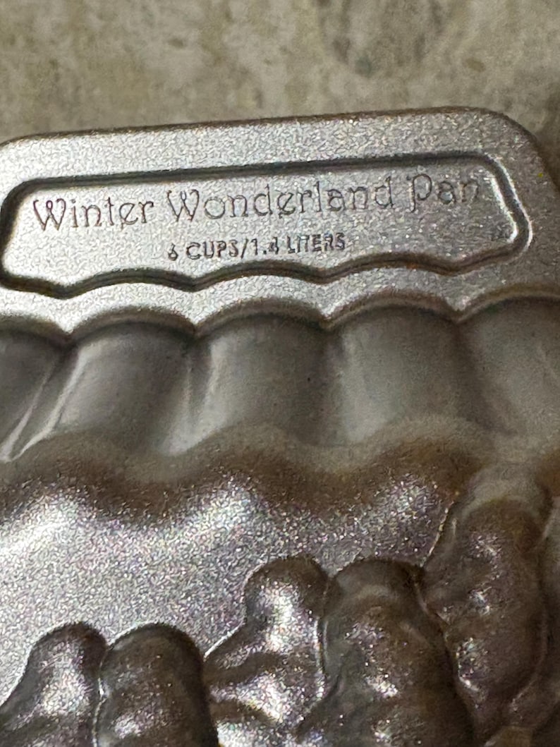 Nordic Ware Winter Wonderland Cake Pan, Cast Aluminum, Nonstick Holiday ...
