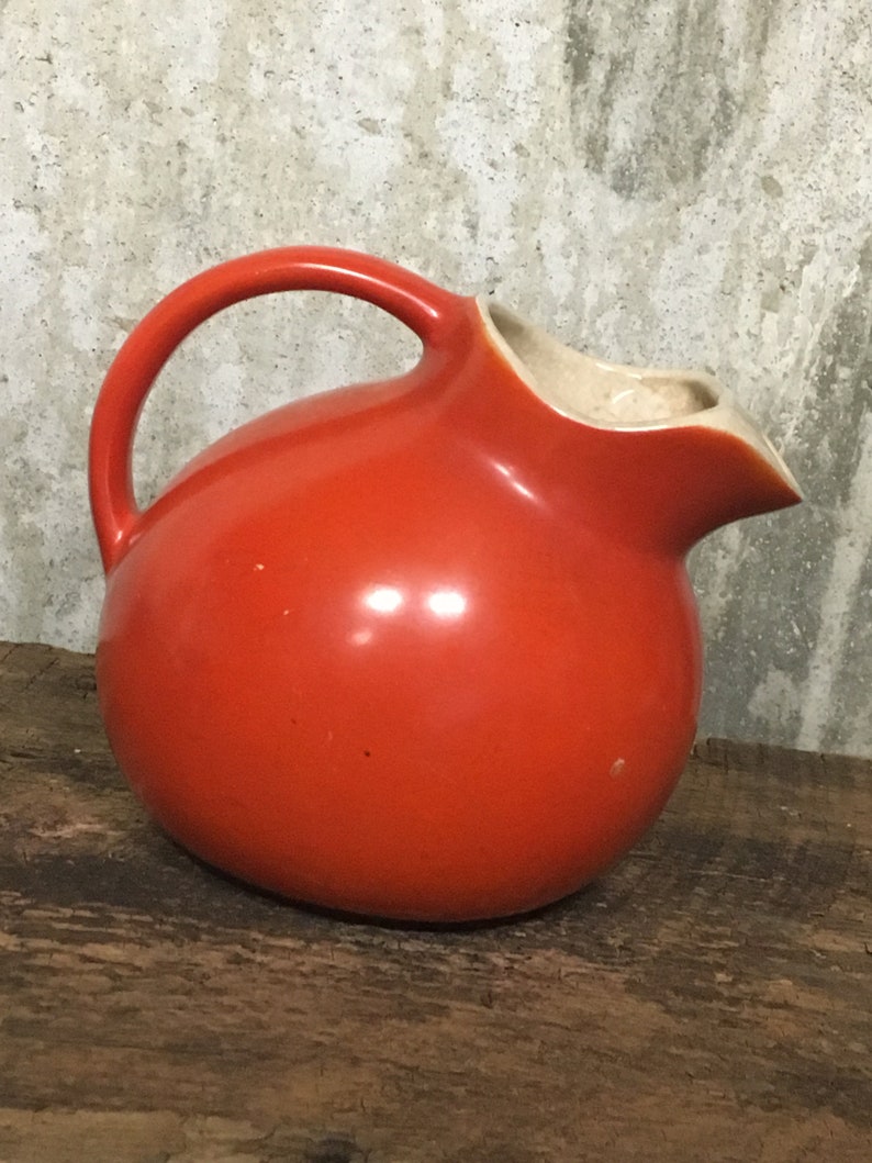Ball Pitcher Tilt Ball Pitcher Red Pitcher Water Pitcher | Etsy