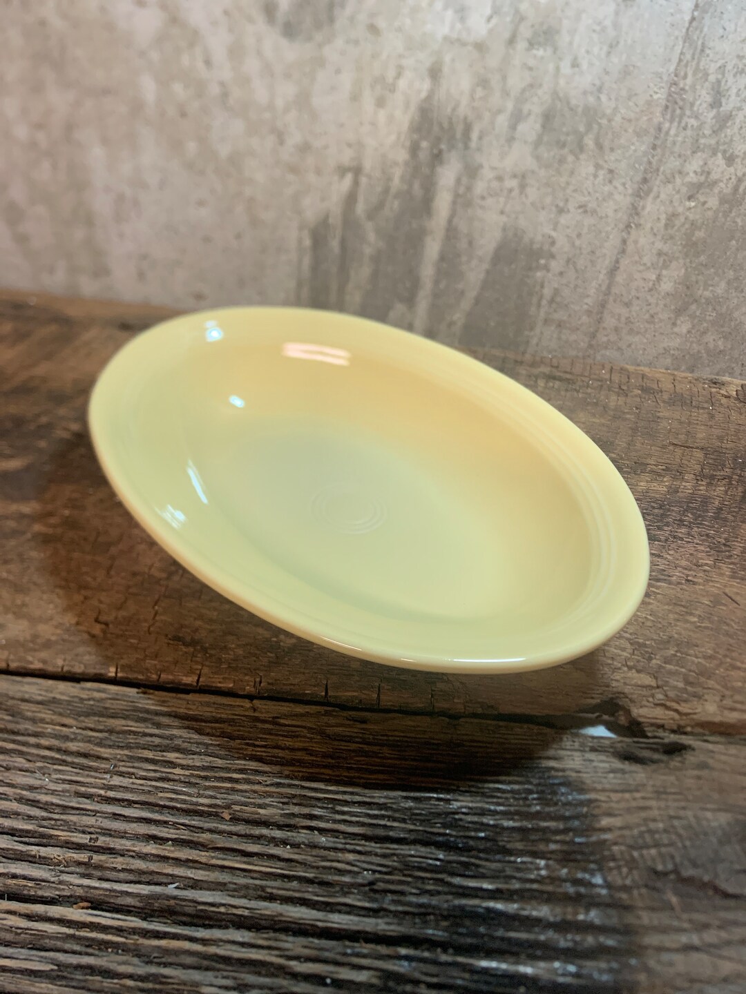Vintage Pale Yellow Fiesta Oval Platter, HLC USA Ceramic Dinnerware - Etsy