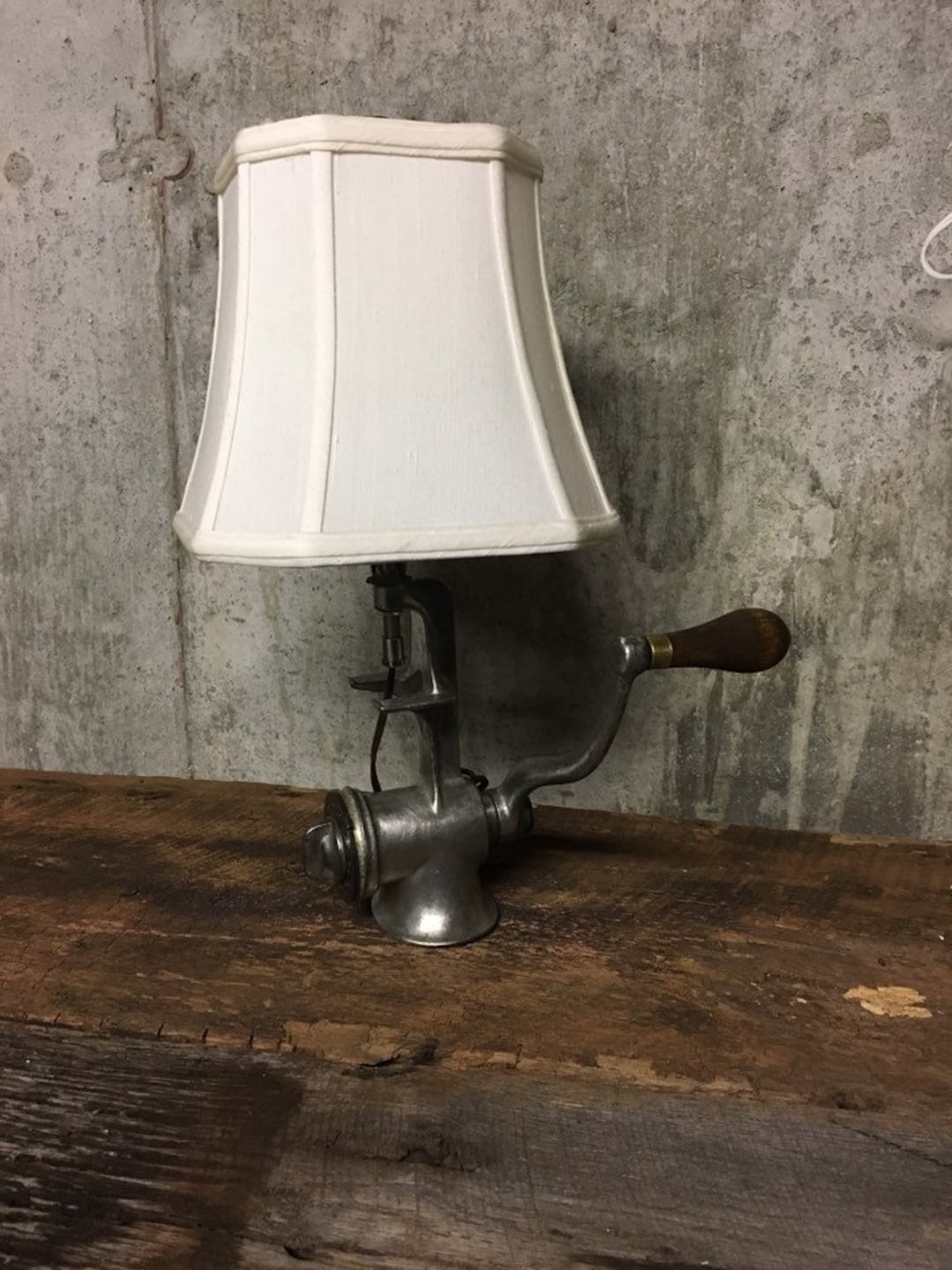 Meat Grinder Lamp, Desk Lamp, Retro Desk Lamp, America 20 Grinder Lamp ...
