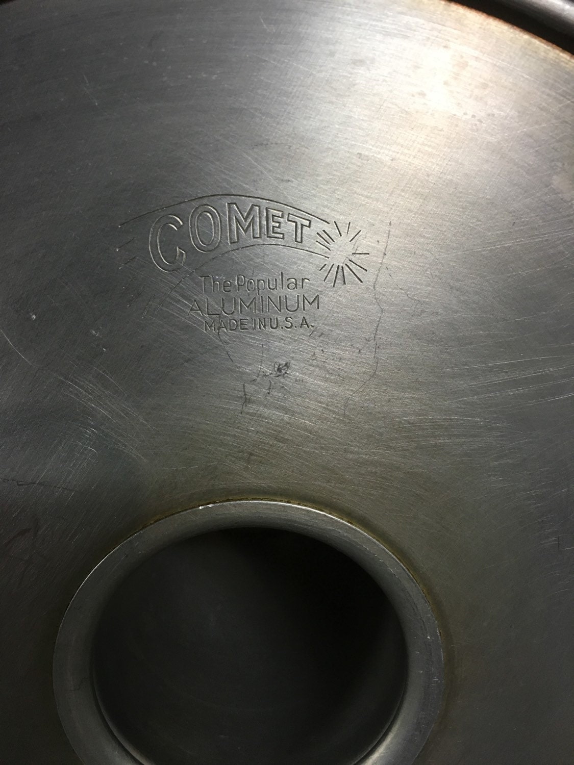 Vintage Comet Aluminum Angel Food Cake Pan, 10" Tube Bundt Pan - Etsy