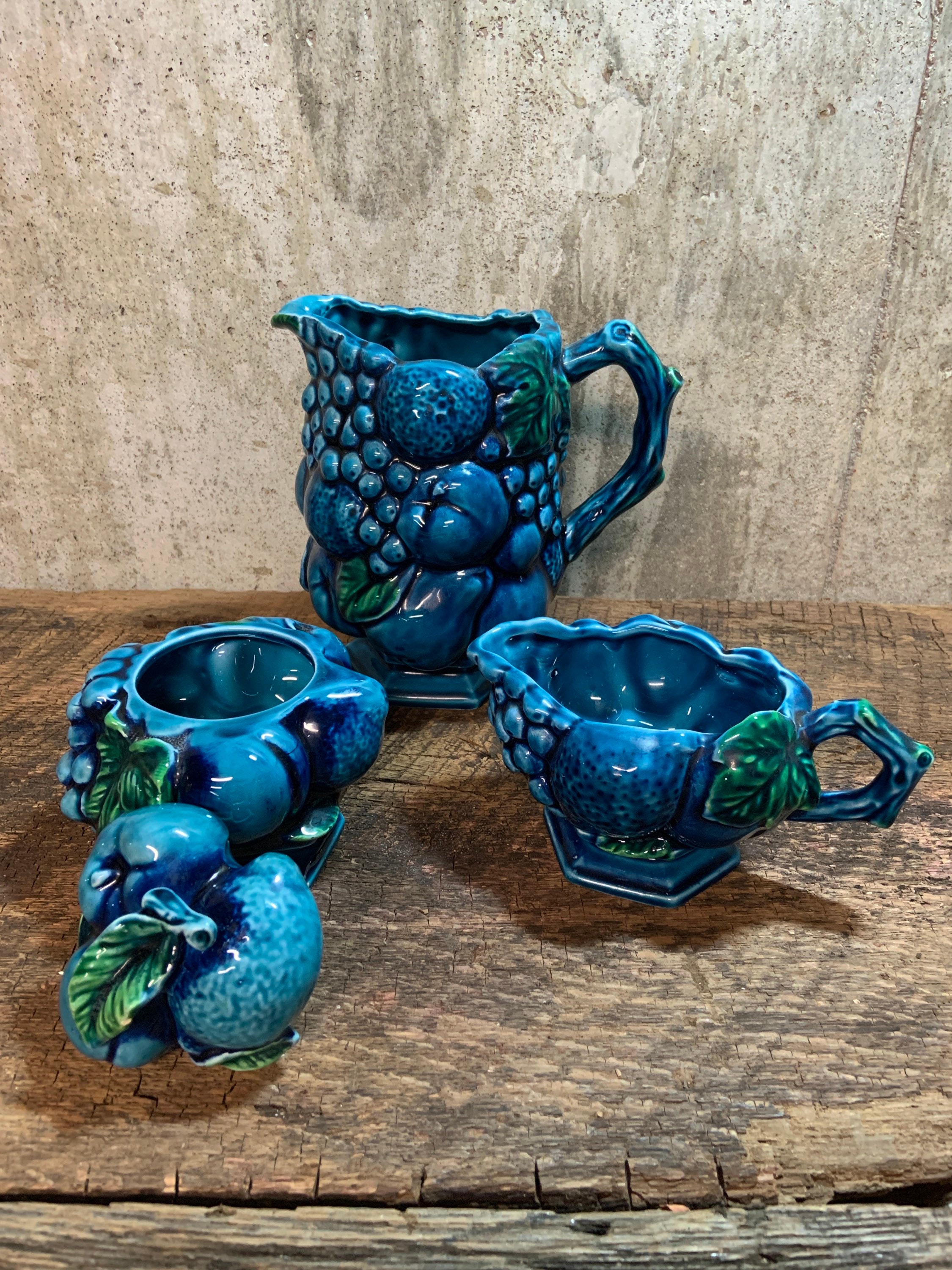 Inarco MOOD INDIGO, Inarco Sugar/creamer Set, Inarco Pitcher Inarco MOOD INDIGO, Inarco Sugar/creamer Set, Inarco Pitcher