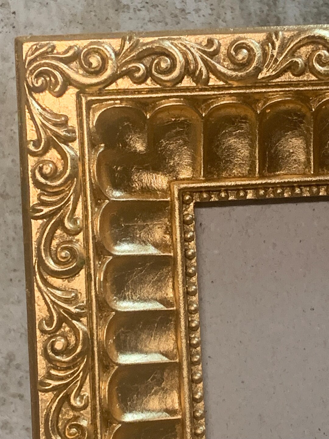 Ornate Gold Florentine Wood Frame, Sculpted Picture Frame, Ornate Frame ...