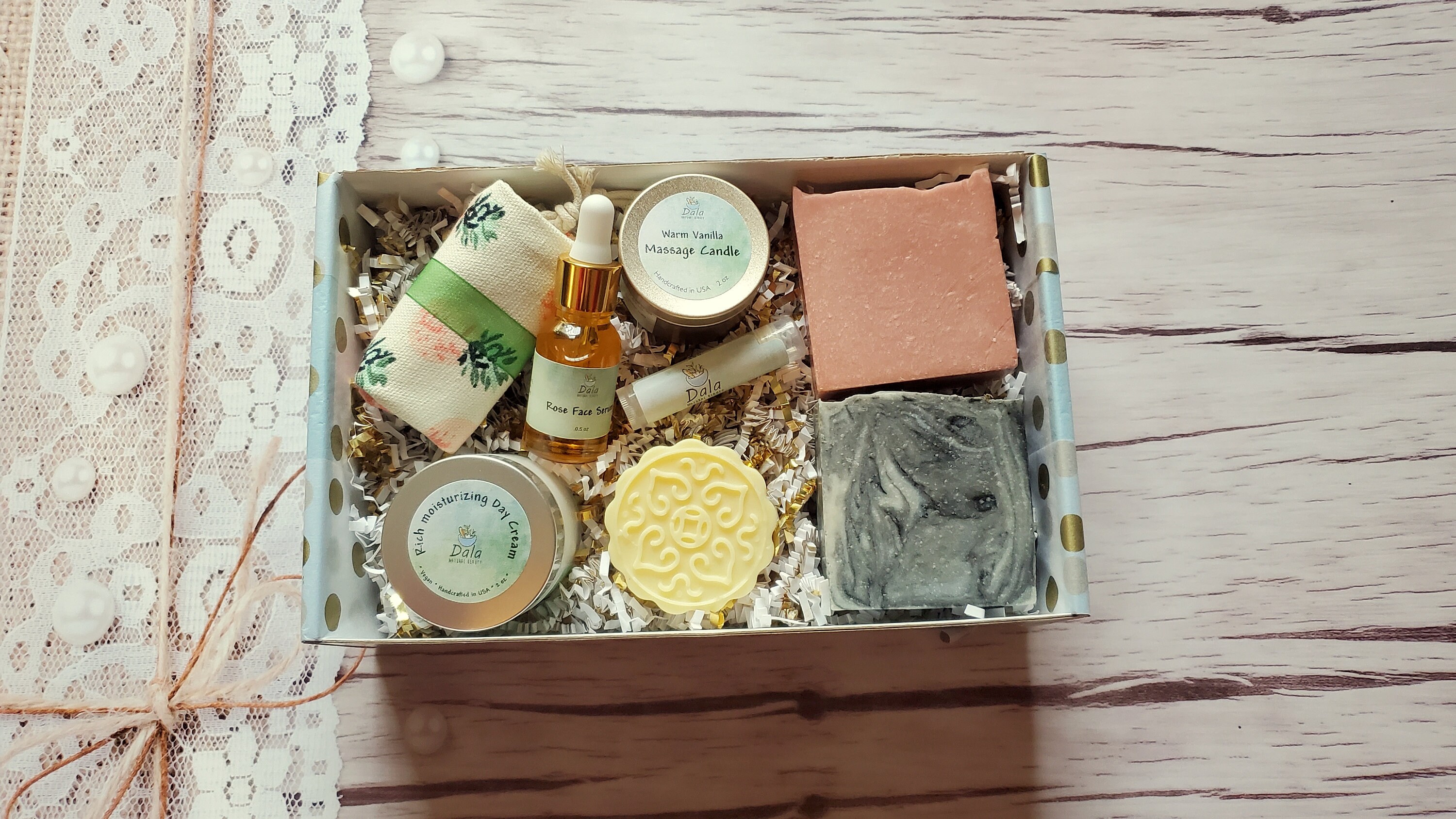 Skin Care Box Skin Care Set Spa Box for Woman Spa Gift Box - Etsy