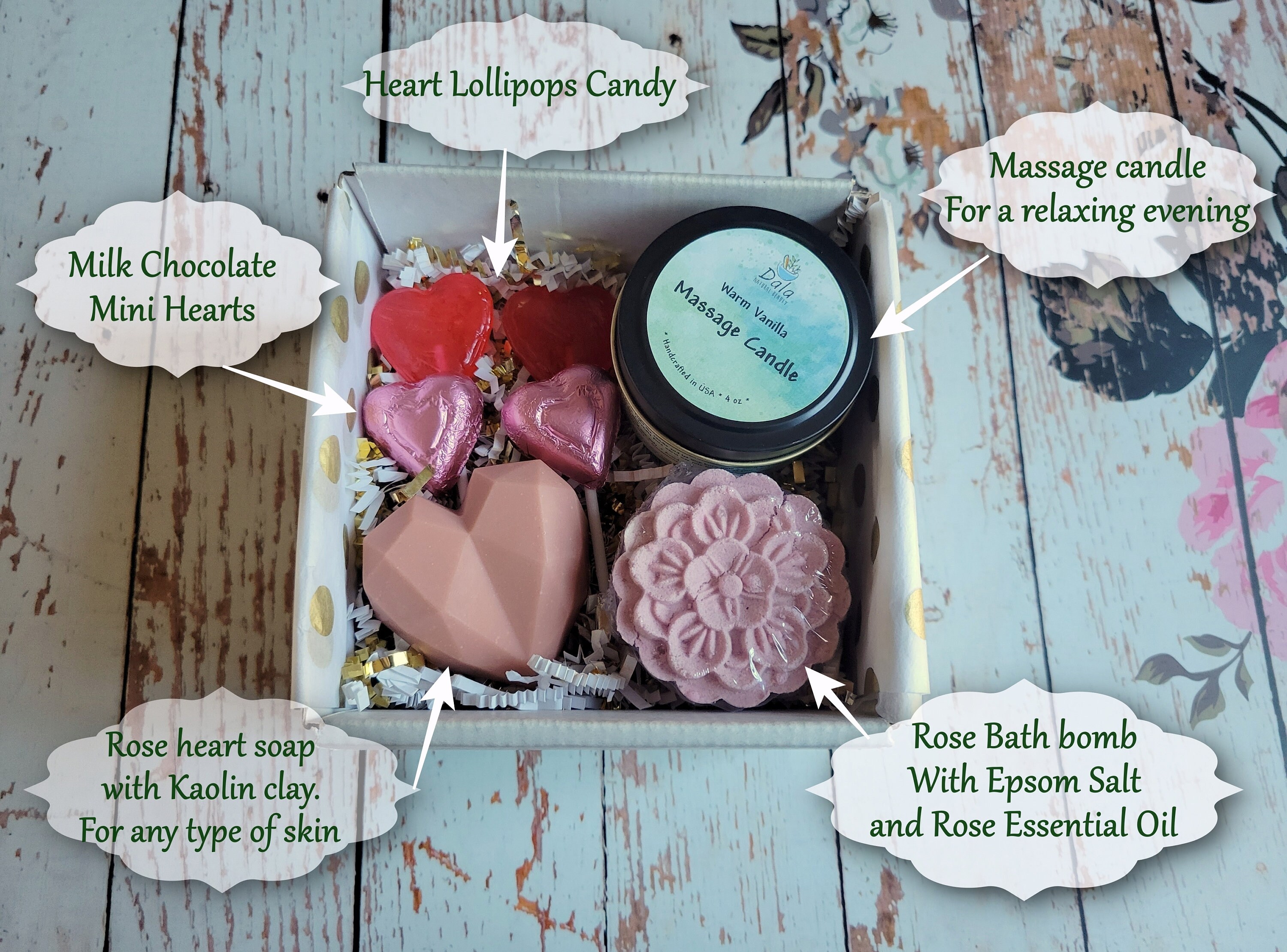 Spa Kit, Spa Box, Spa Gift Box, Natural Cosmetics, Relaxation Gift Box ...