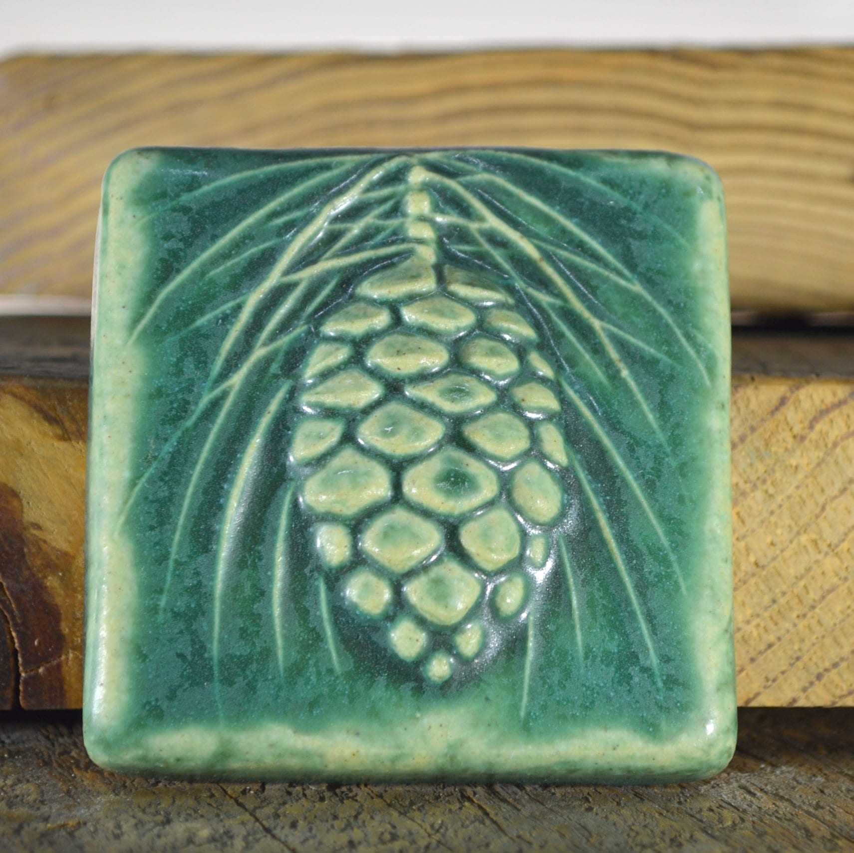 3 x 3 Pewabic Tile | Detroit, MI