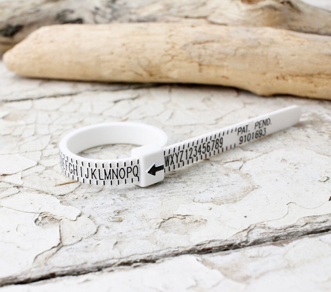 UK Ring Sizer Adjustable Ring Gauge Reusable Free UK - Etsy