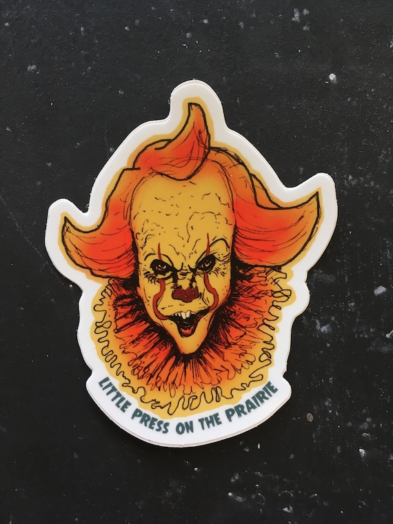 Pennywise 4 Vinyl Sticker | Etsy