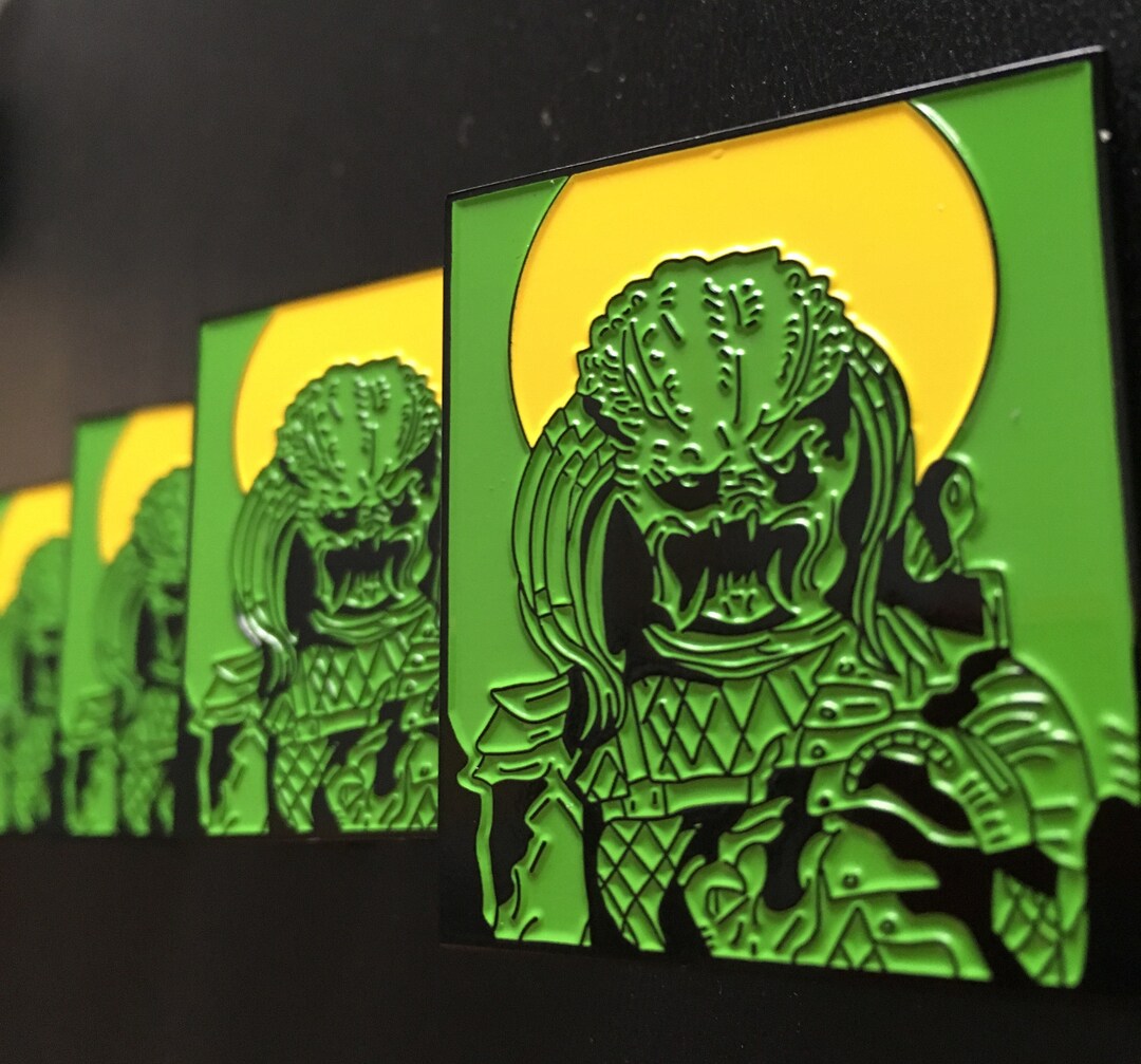 Patron Saint Predator Pin - Etsy