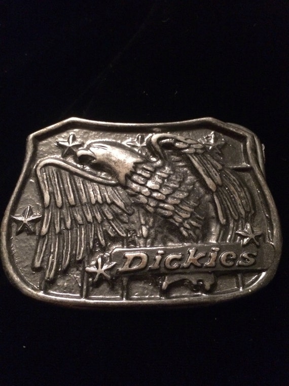 vintage dad belt buckle - Gem
