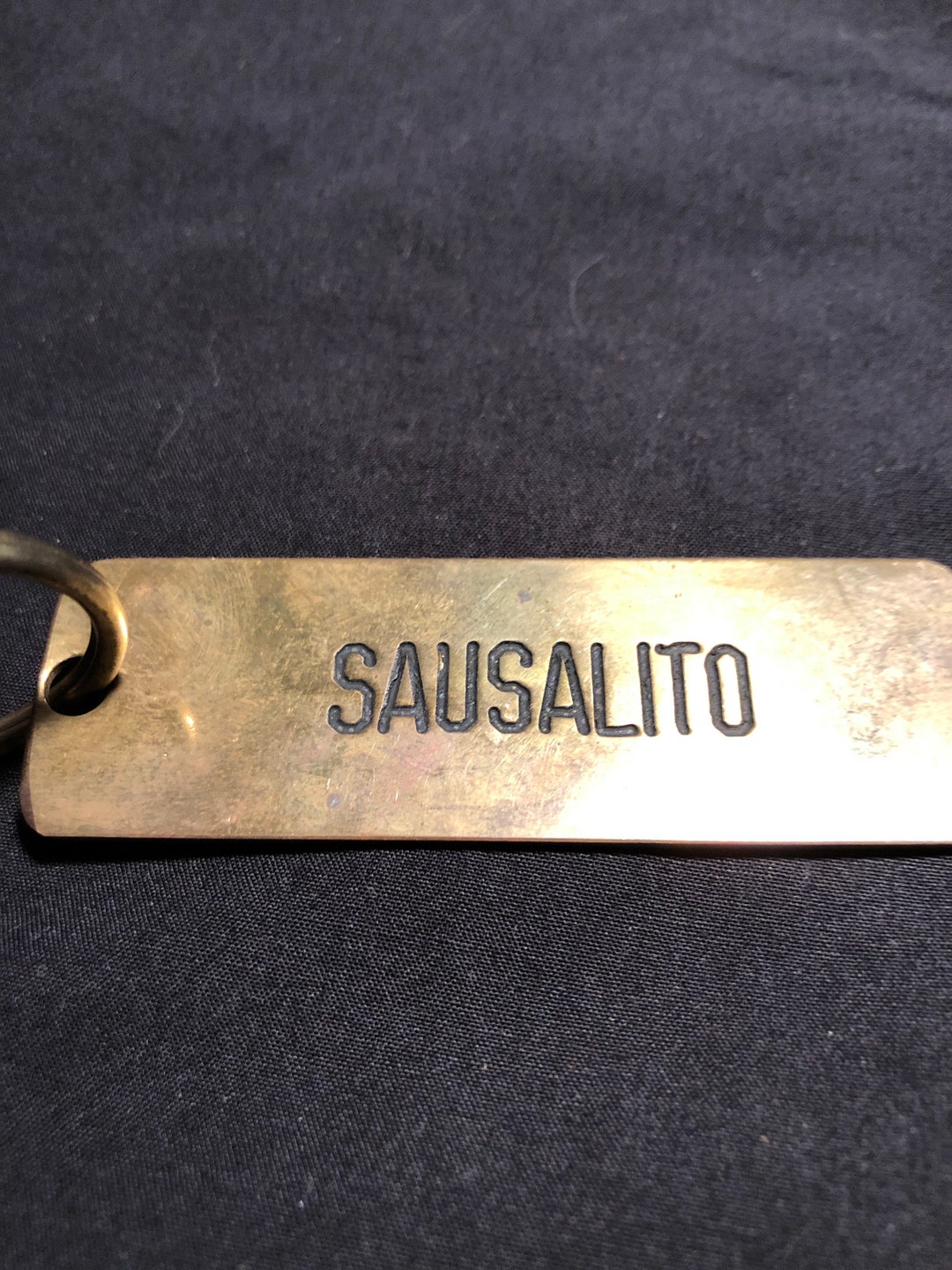 Vintage Sausalito California Keychain San Francisco Commie-fornia - Etsy