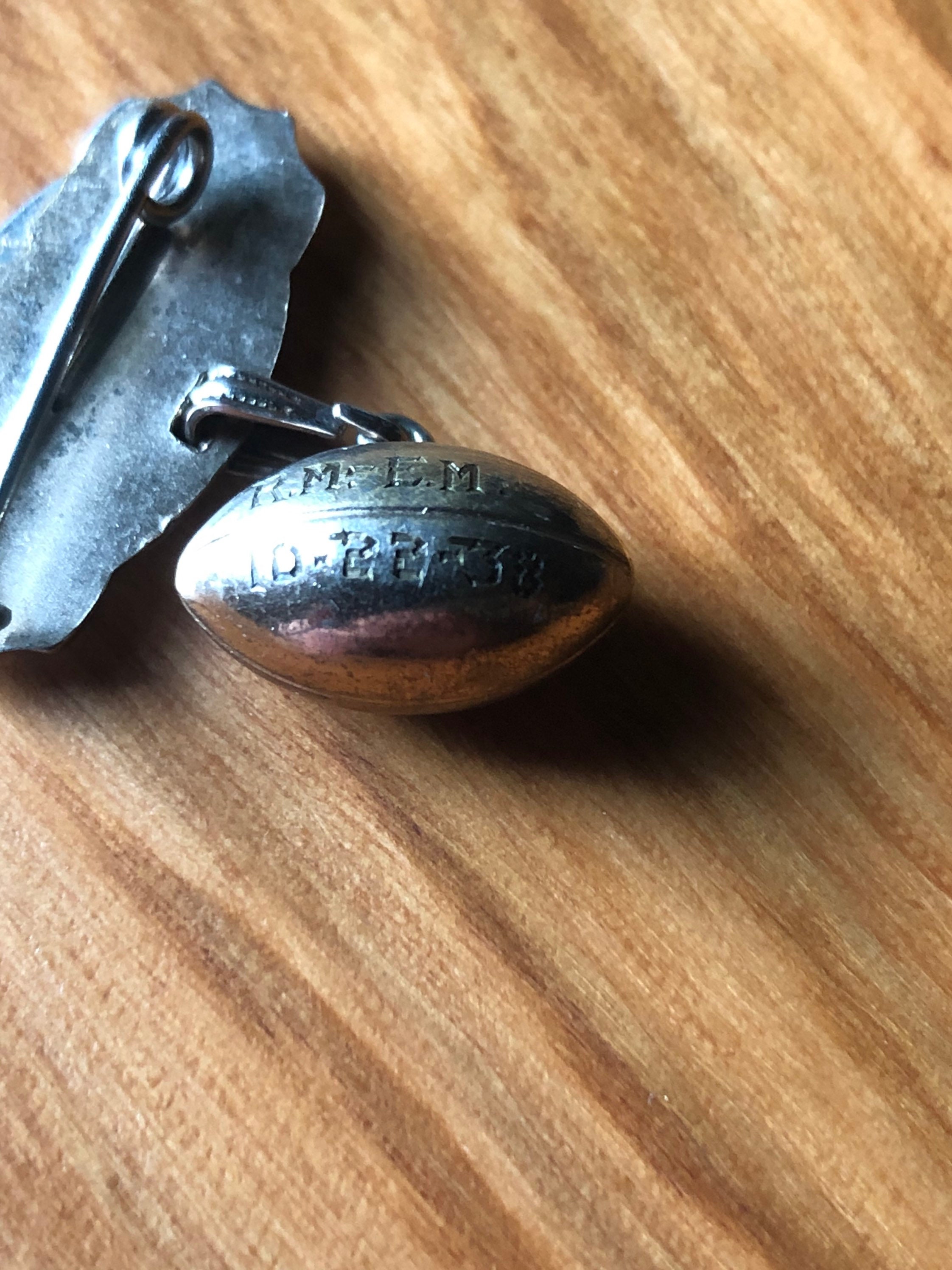 Rare Scarce Rutgersfootball Pin 1938 Gift College Graduation Gift ...