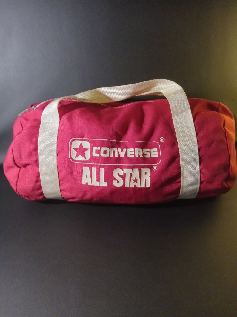 Sick Retro Converse All Star Duffel Bag Gym Gift Basketball - Etsy