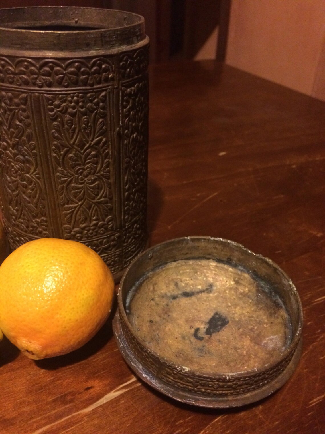 Antique Middle Eastern Persian Coffee Tea Holder Brass Bronze Wow!!! - Etsy