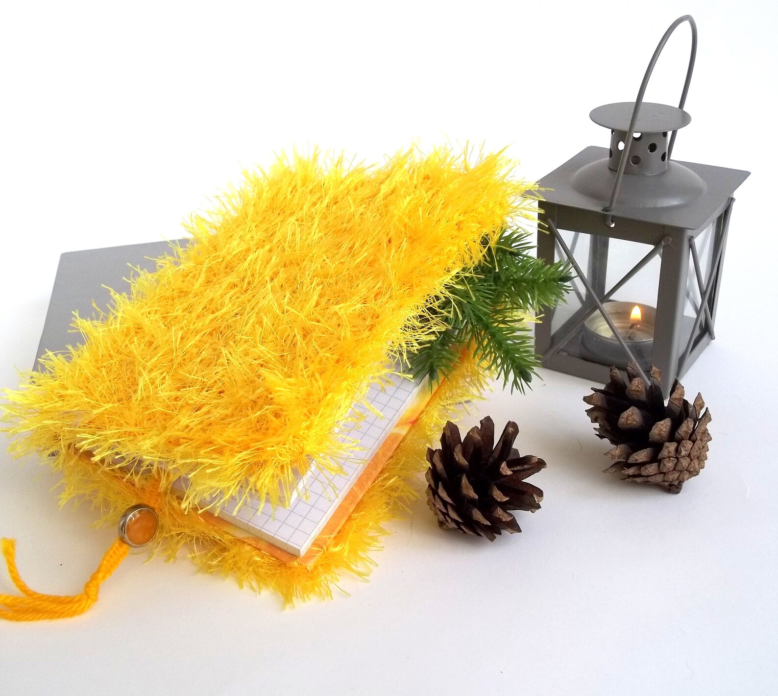 Small Yellow Color Notebook Made with Love for You. | Etsy