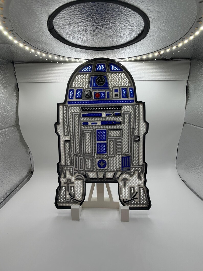 Custom R2 Display Pin Board With Stand - Etsy