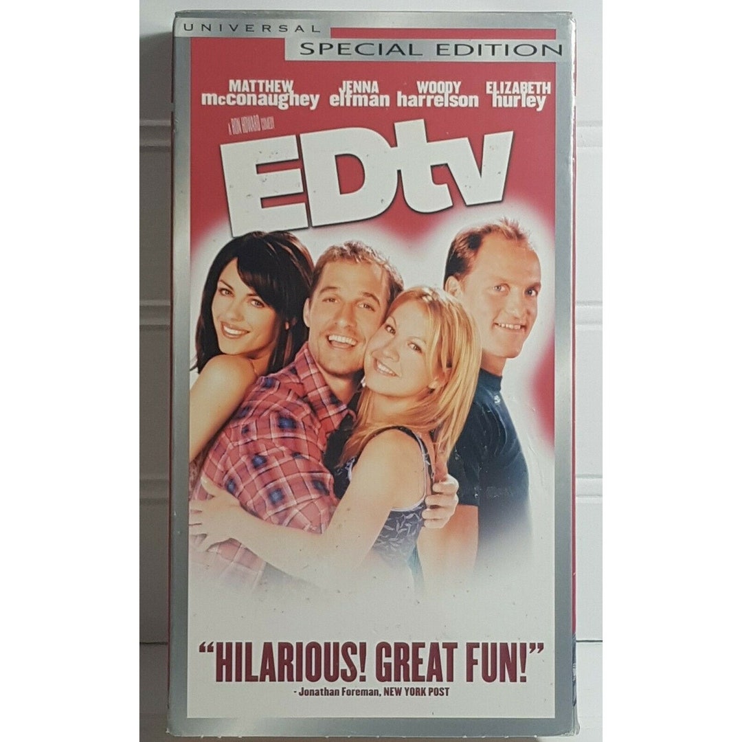 ED TV, VHS, Woody Harrelson, Jenna Elfman, Matthew Mcconaughey ...