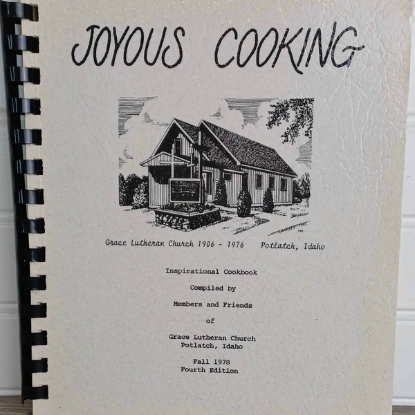 Church Cookbook - Etsy