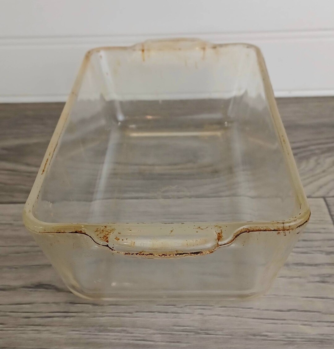Vintage PYREX Clear Glass Loaf Pan #212 B-3 USA, Very Old Baking Pan - Etsy