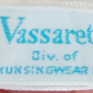 Vintage VASSARETTE Women's Full Slip/slip Dress Size 34, Ivory Color ...