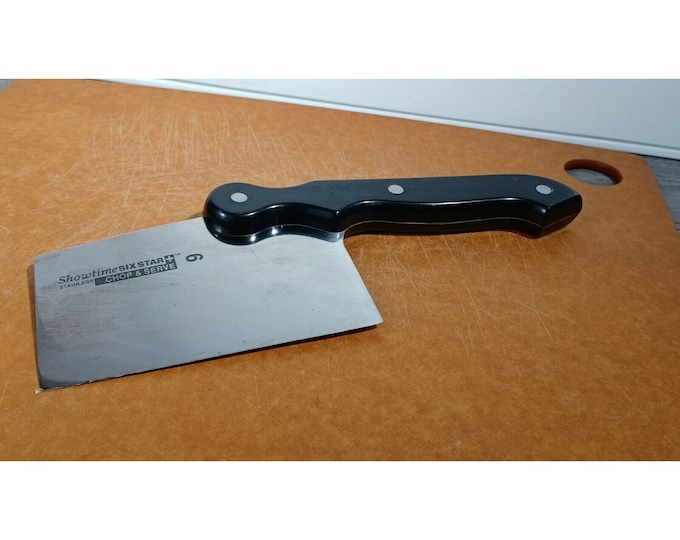 Ronco Showtime Six Star #9 Chop and Serve Knife With a 4.75" Blade ...