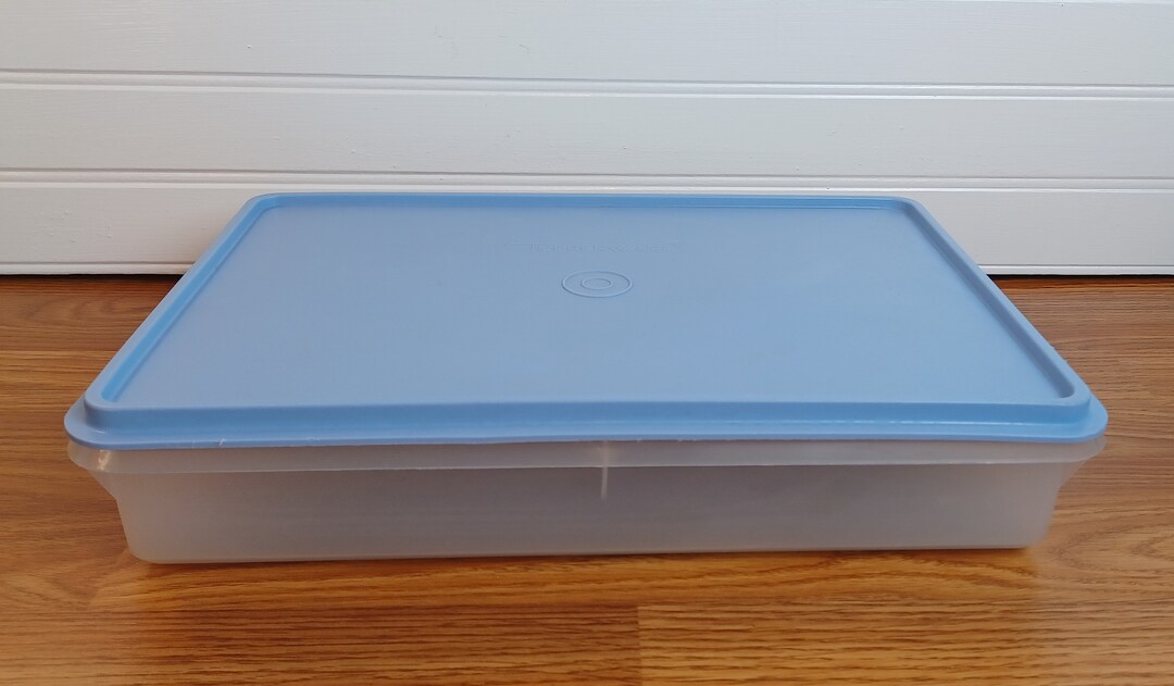Vintage Tupperware 290-9 Rectangular Cake Storage Container With ...