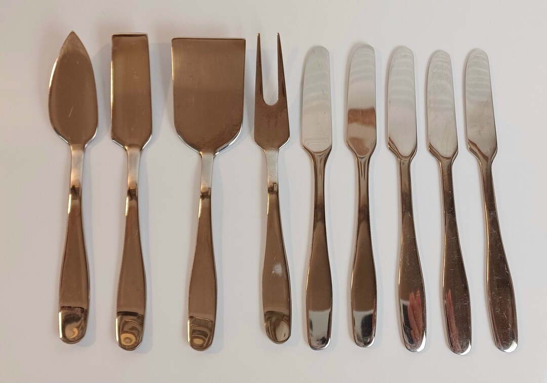 Cambridge Charcuterie 9-piece Serving Utensil Set Made of 18/8 ...