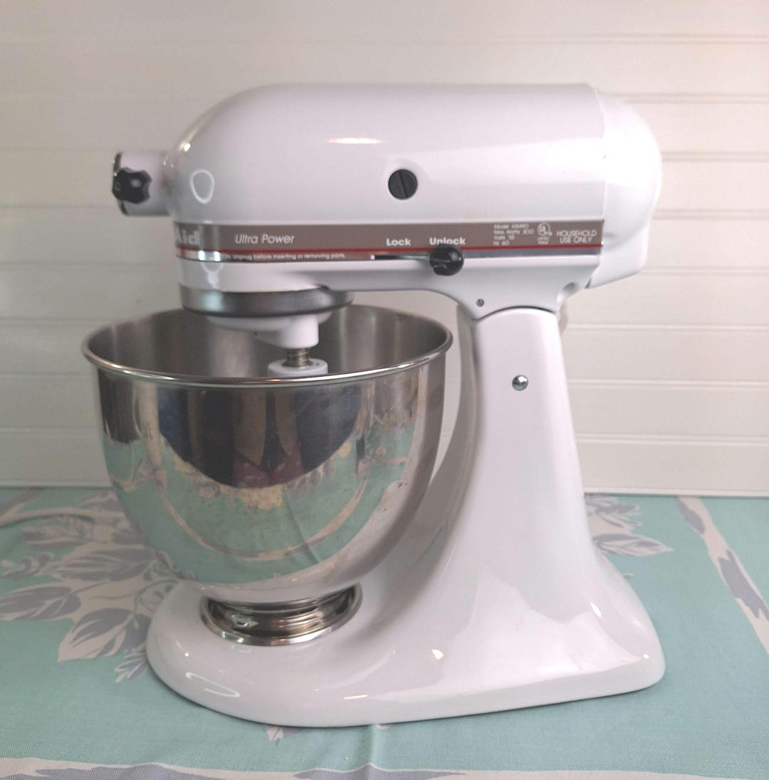 Kitchenaid Stand Mixer Ultra Power, Model KSM90 Stainless Bowl & 3 ...