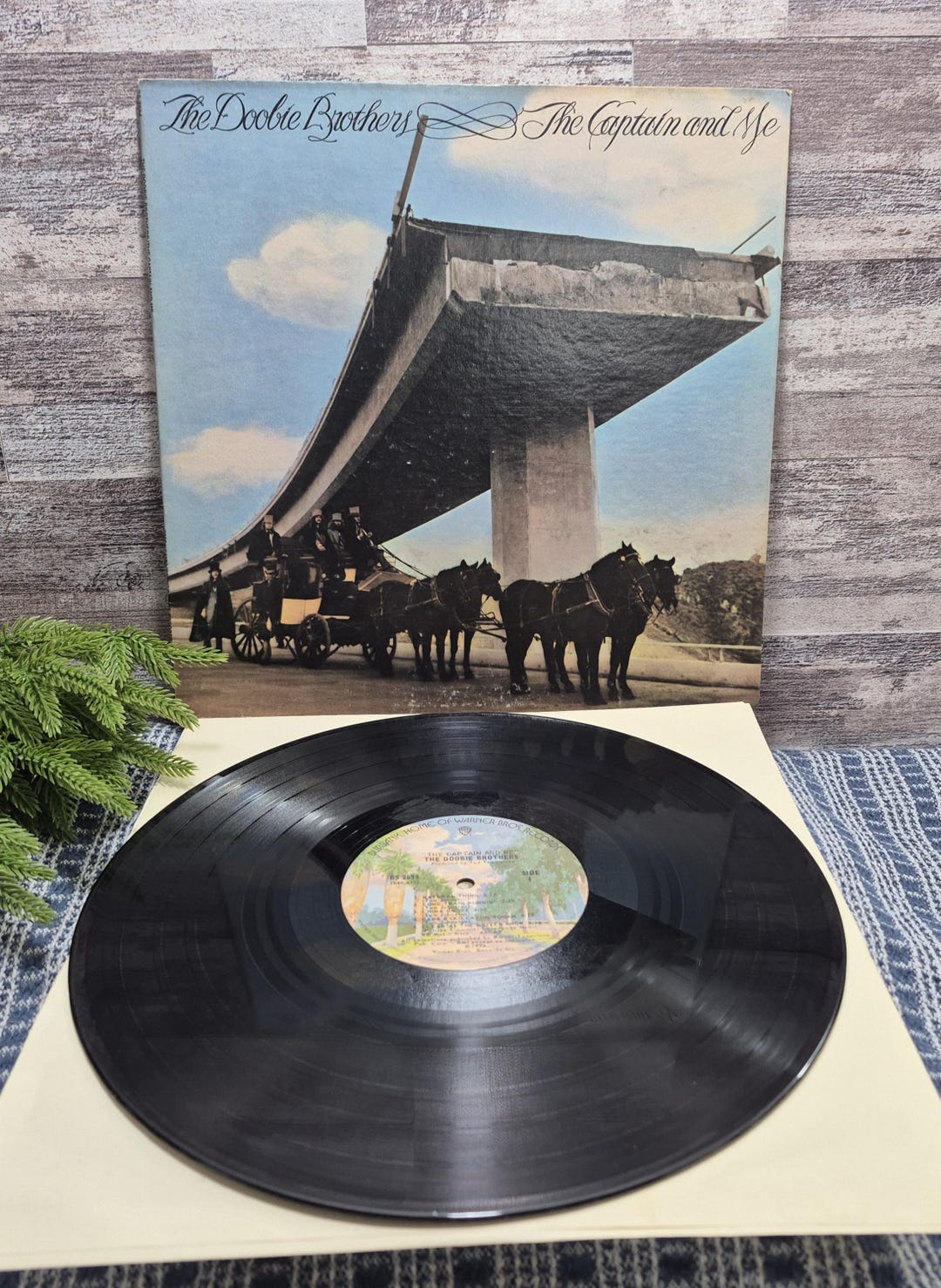 The Doobie Brothers ~ the Captain and Me, Vintage 1973 Record Album ...