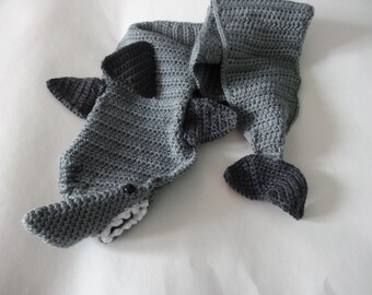 Shark Scarf - Etsy