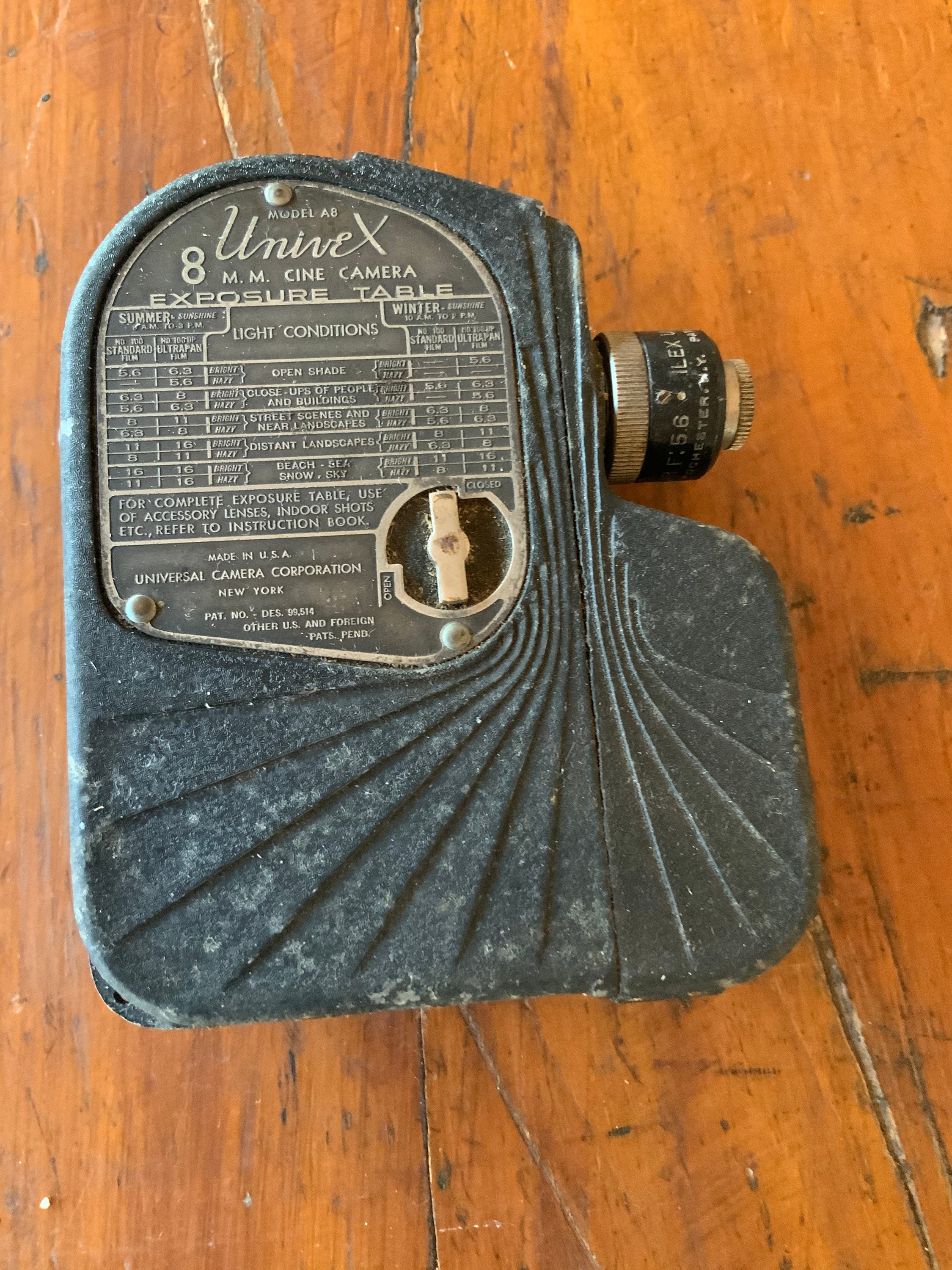 PRICE Reduced....vintage 1930’s Model A8 Univex 8mm Cine Camera. - Etsy