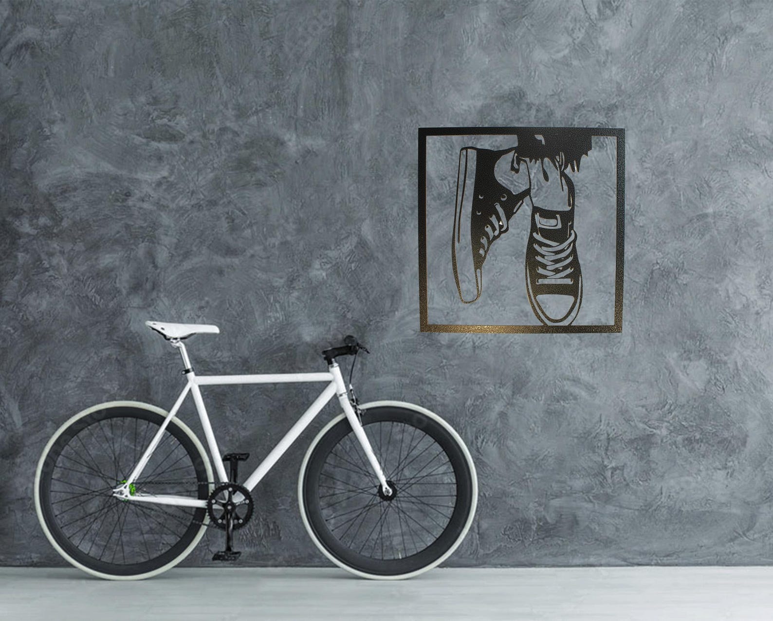 Vintage Converse Metal Wall Art: Chuck Taylor Sneaker Decor - Etsy