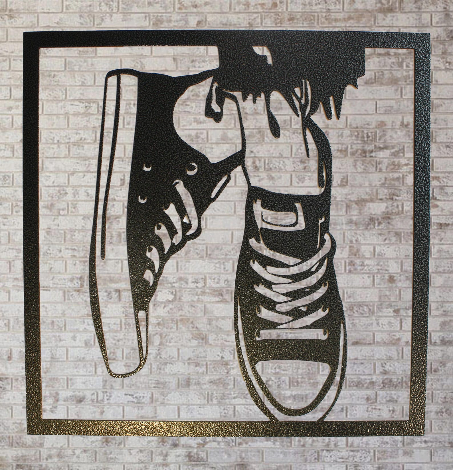 Vintage Converse Metal Wall Art: Chuck Taylor Sneaker Decor - Etsy