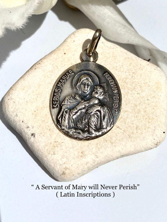 Vintage First Communion Jesus Brooch - religious cath… - Gem