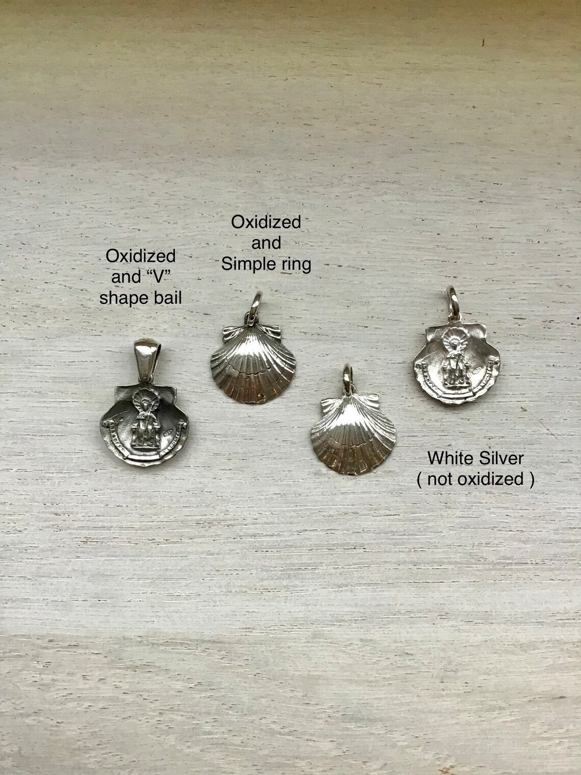 Sterling Silver Pilgrims Charm. Santiago De Compostela. Double Sided - Etsy