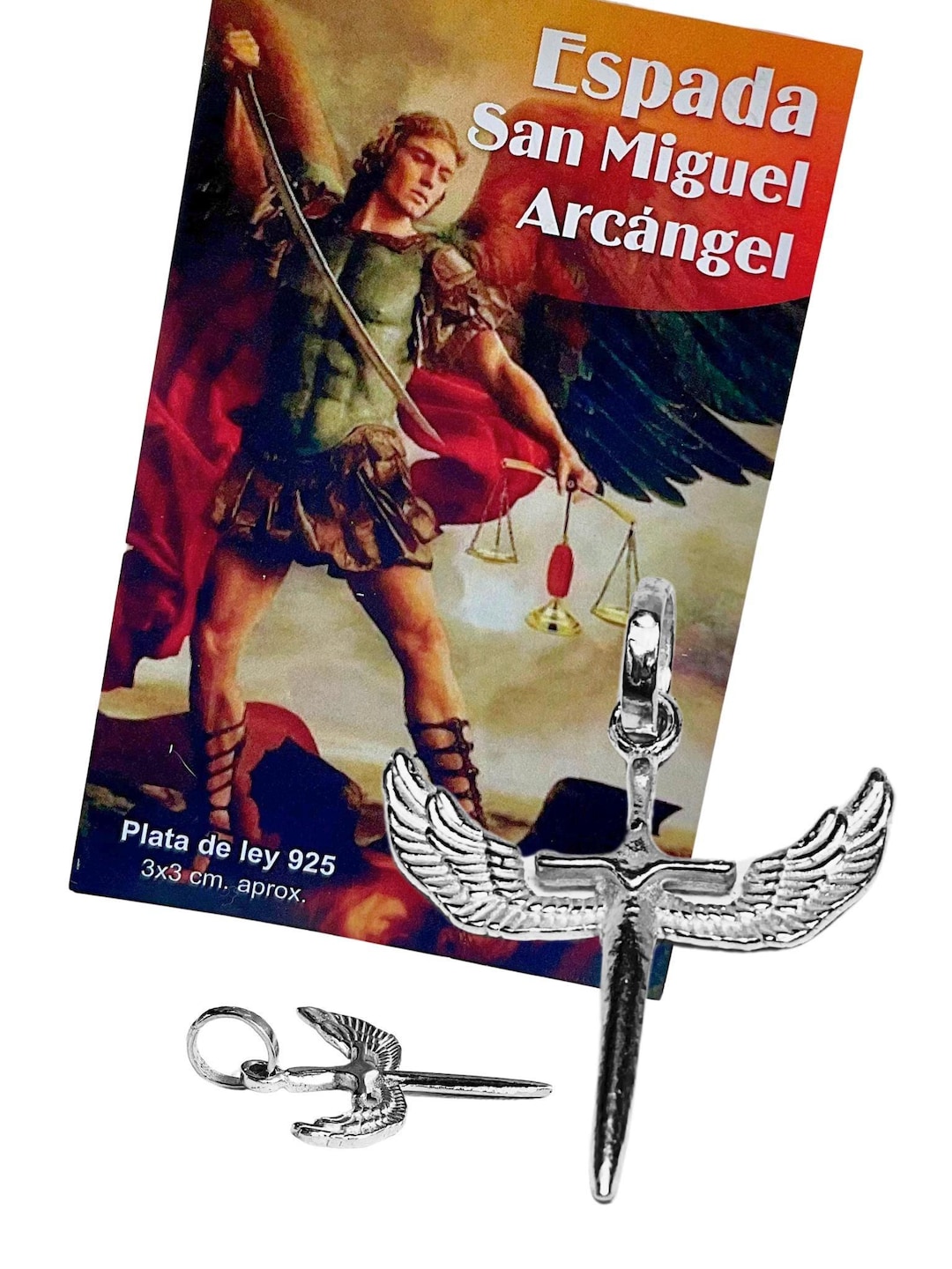 Saint Michael the Archangel Sword. Solid Silver. - Etsy