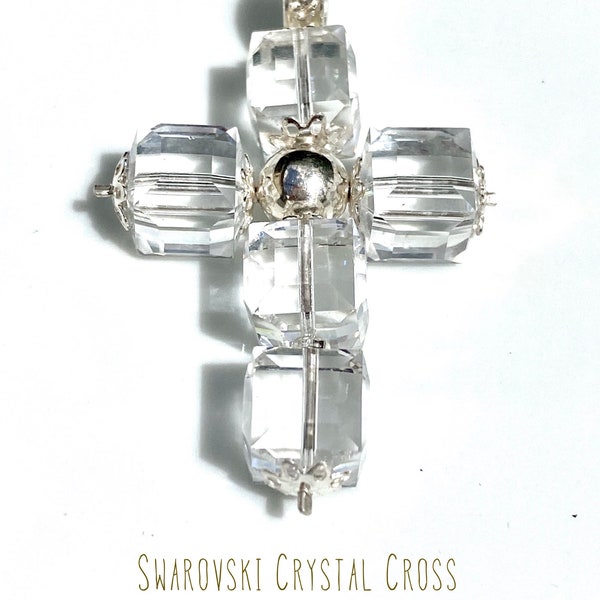 Swarovski Cross - Etsy