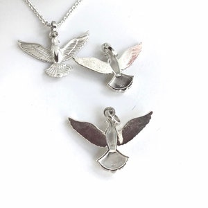 Holy Spirit Necklace. Sterling Silver. Two Styles. - Etsy